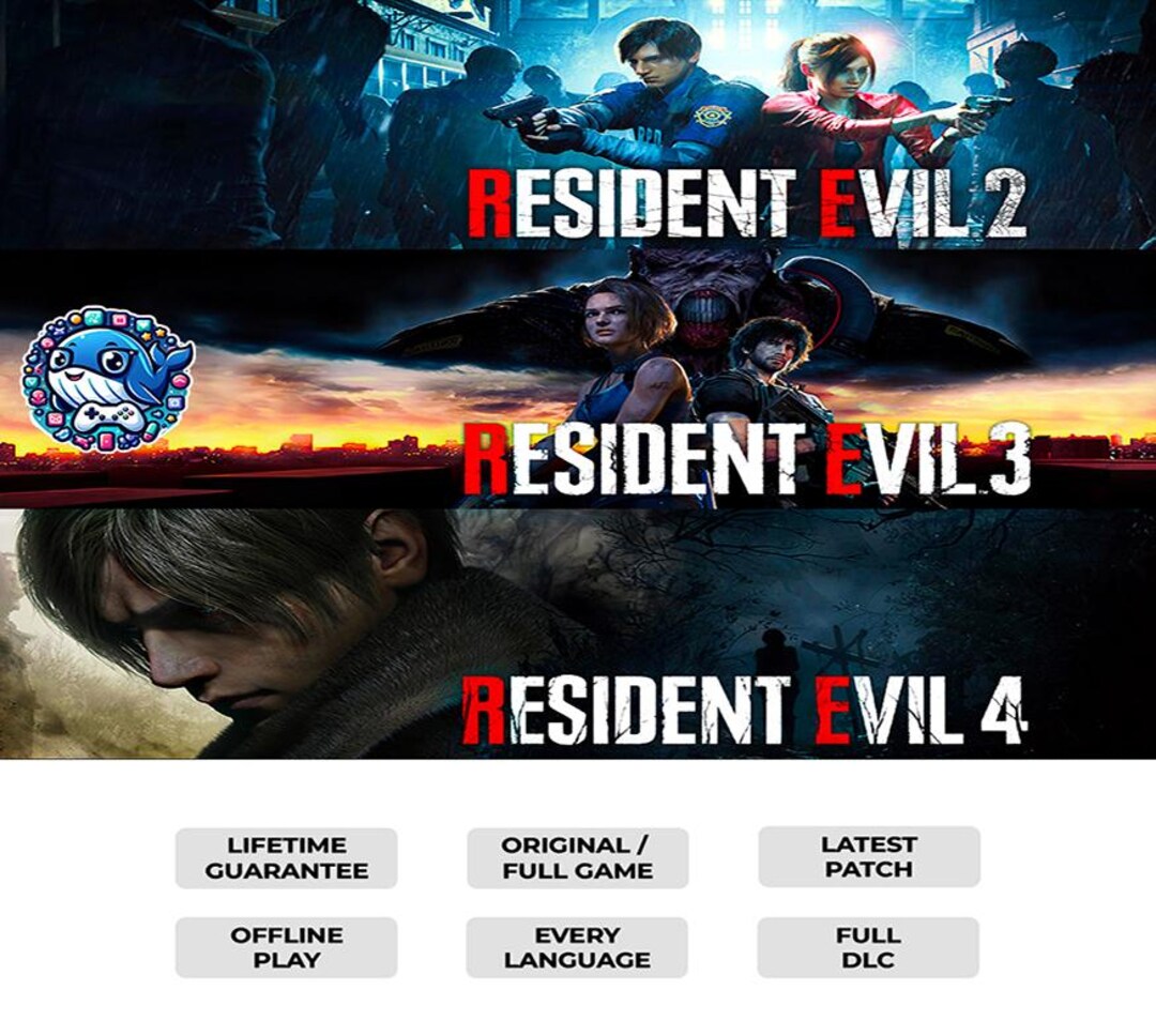 Resident Evil 2+3+4 Remake - PC Offline | Instant Delivery - Etsy