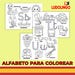 Abecedario Español Para Colorear - Libro Para Colorear Imprimible ...