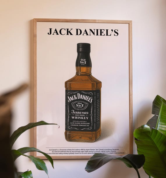 Jack Daniels Poster Jack Daniels – JM Creative