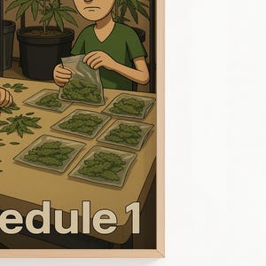 Schedule 1 Digital Poster, Gaming Poster, Gamer Gift. Fun Poster, Fan ...
