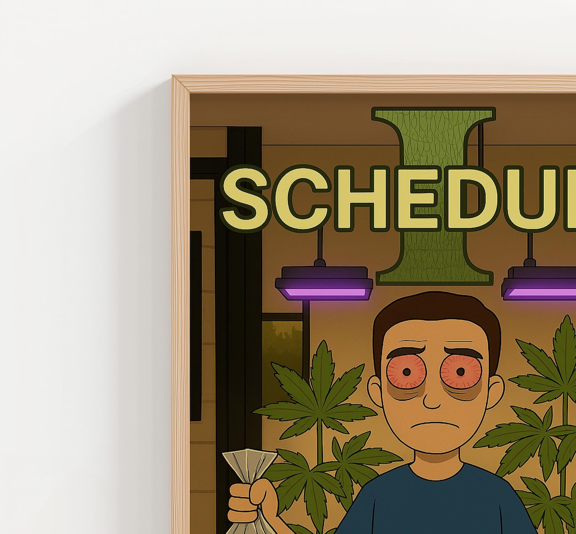 Schedule 1 Digital Poster, Gaming Poster, Gamer Gift. Fun Poster, Fan ...