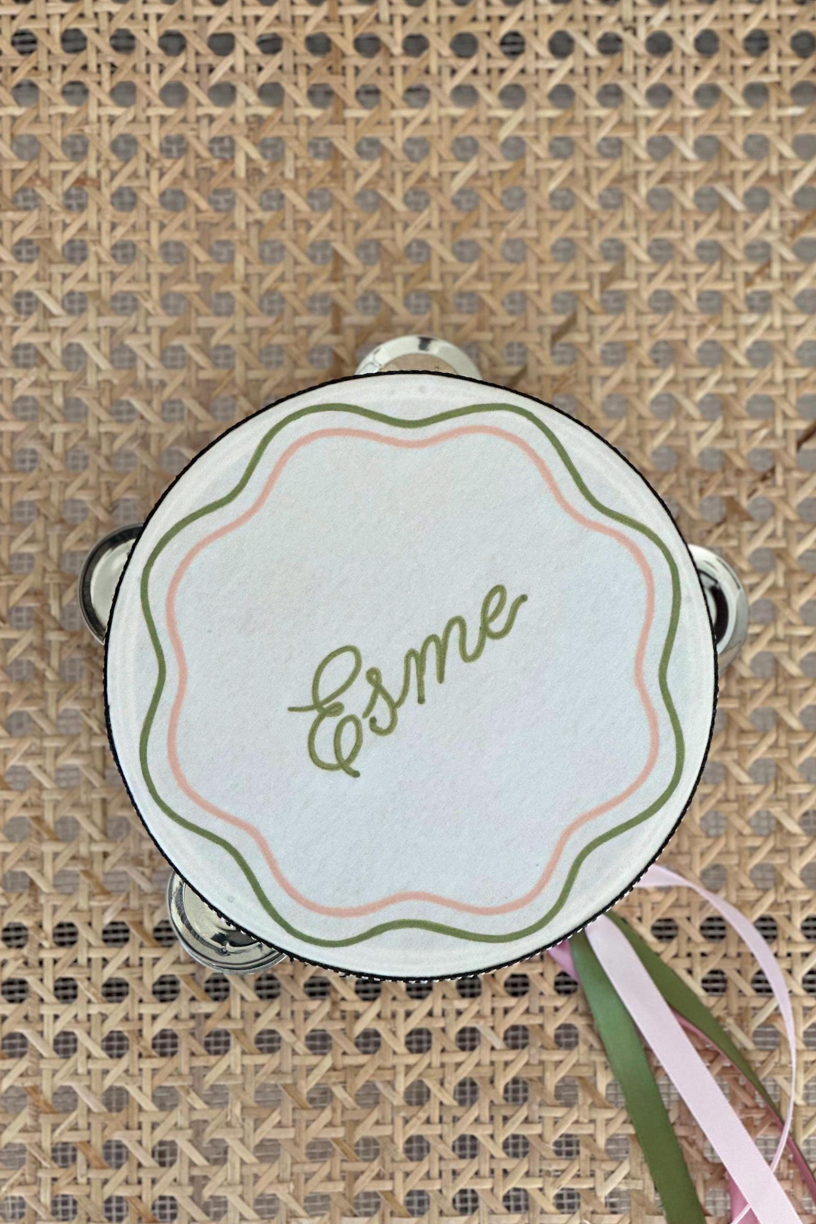 Personalised Tambourines | Custom Calligraphy, Wedding Favours, Unique ...