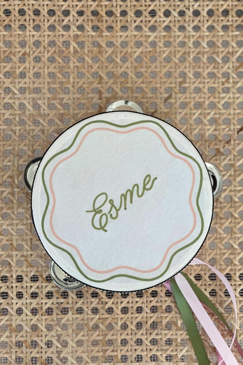 Personalised Tambourines | Custom Calligraphy, Wedding Favours, Unique ...