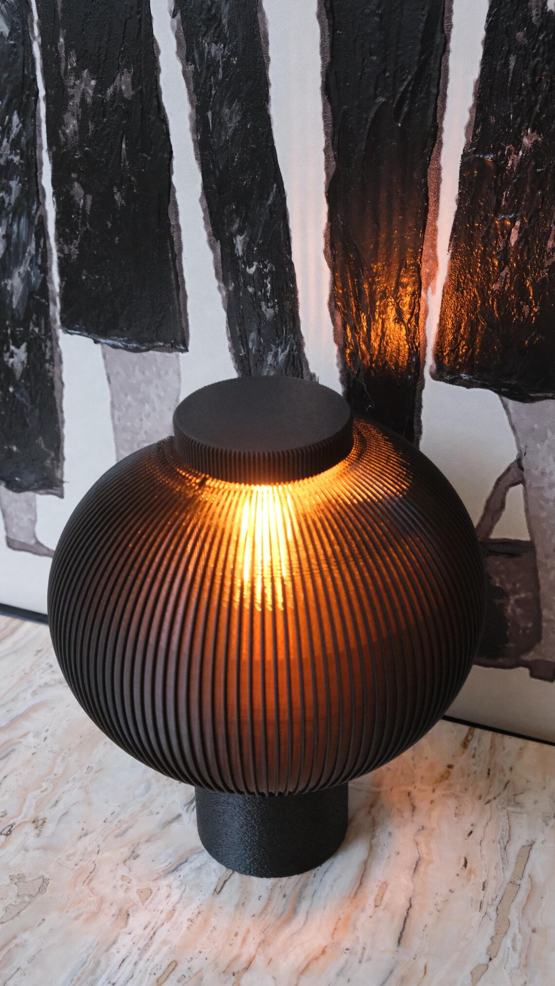 Modern Dimmable Table Lamp, Ambient Mood Light,valentines Day Gift - Etsy