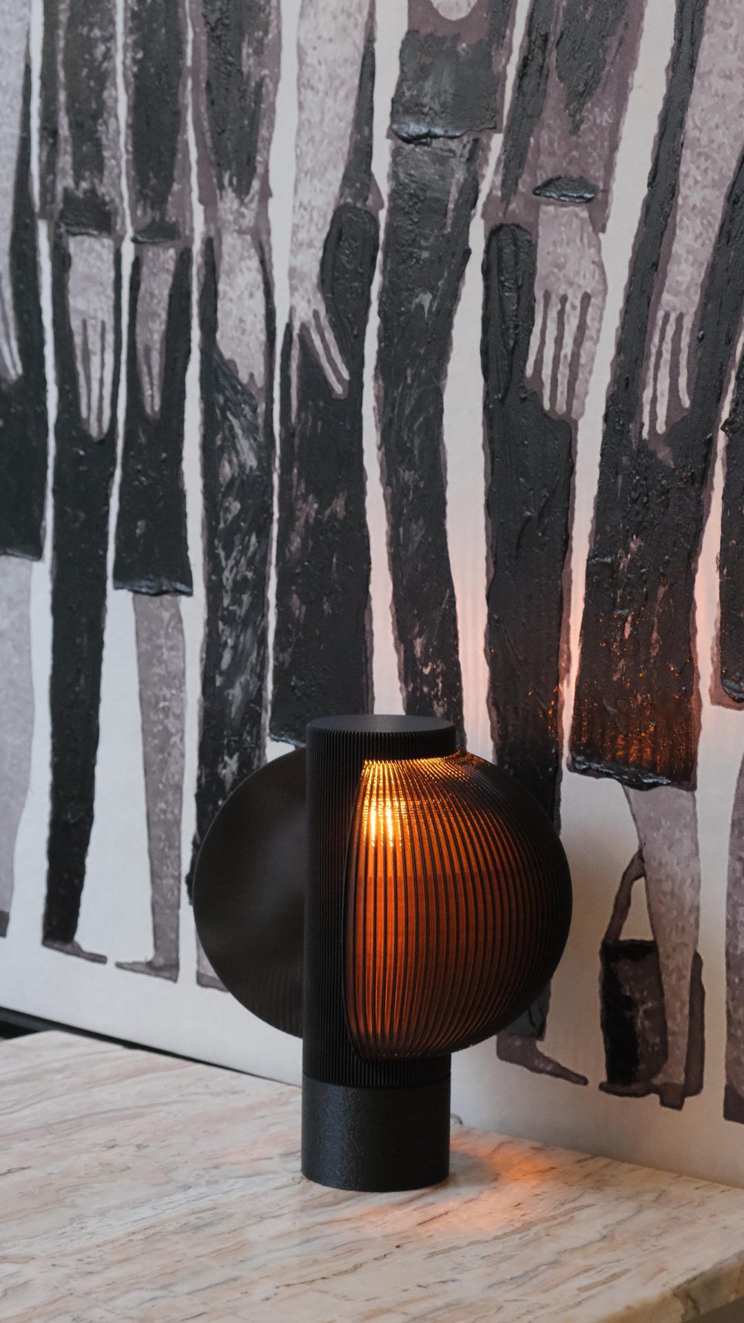 Modern Dimmable Table Lamp, Ambient Mood Light,valentines Day Gift - Etsy