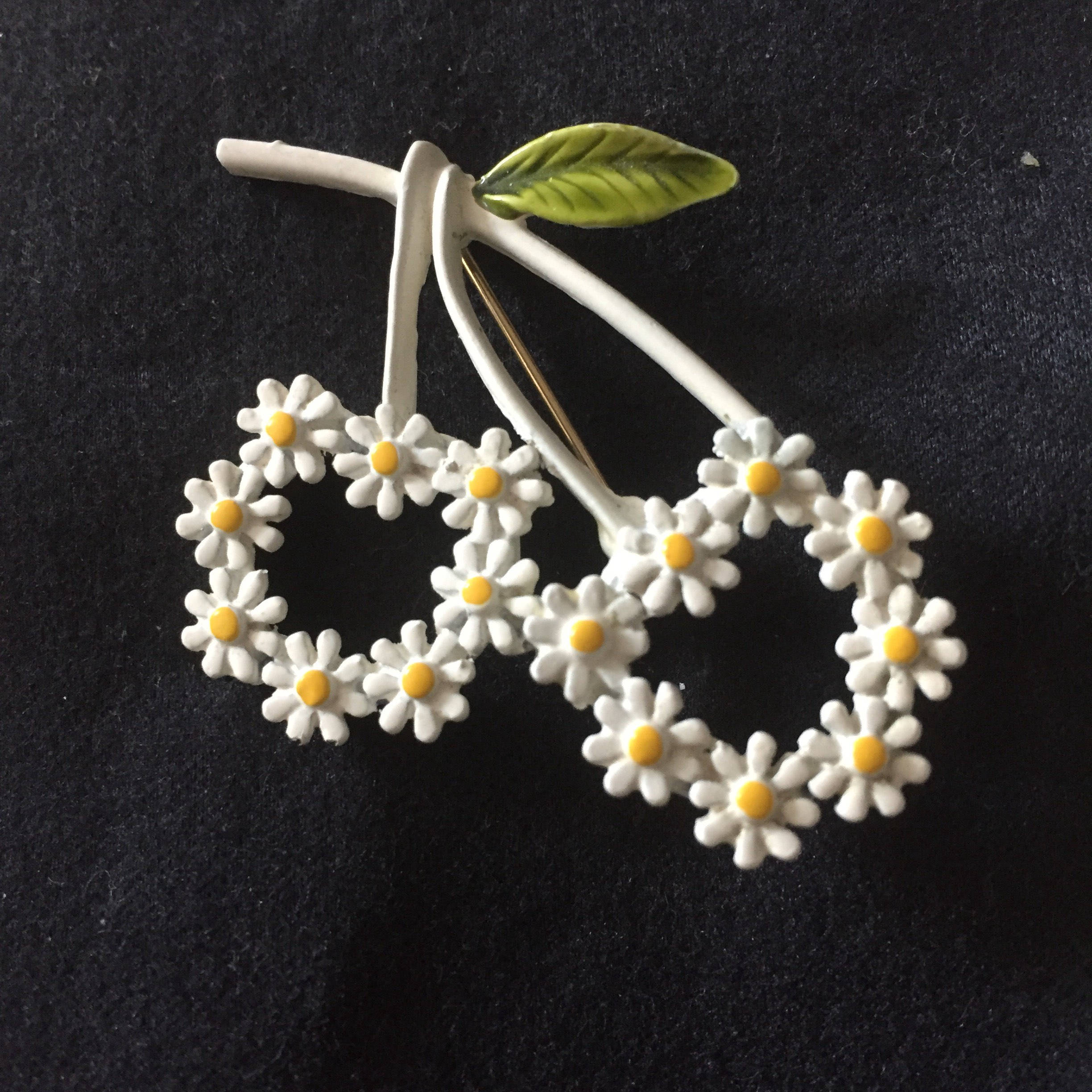 Daisy Wreath Brooch Daisy Brooch Daisy Pins Daisy - Etsy