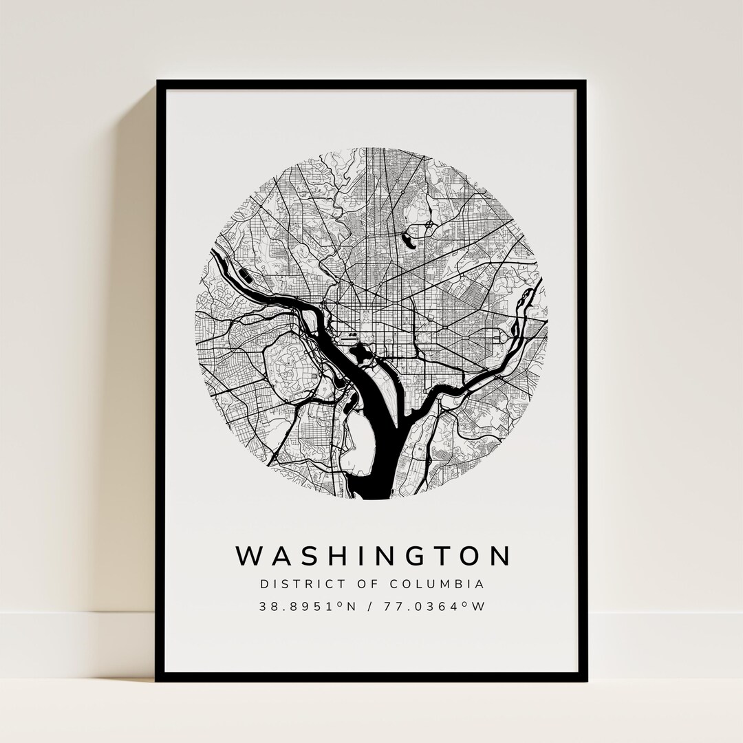 Custom Map Print, Digital File, Personalized Map, Custom Map, Map Print ...