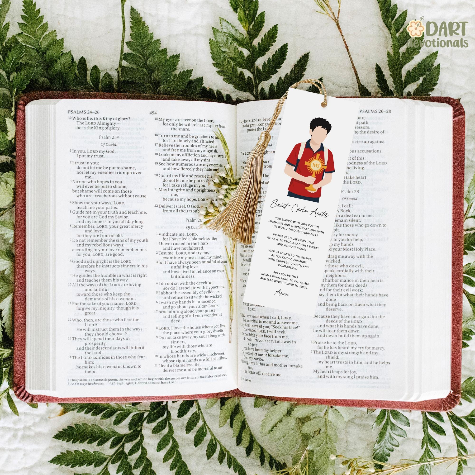 Saint Carlo Acutis Bookmark, Catholic Prayer Card (PDF) - Etsy