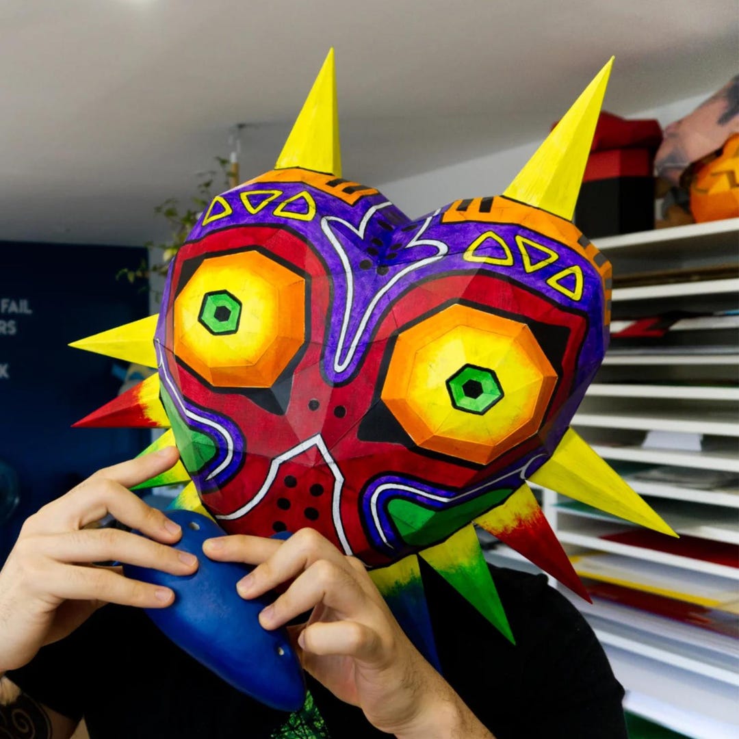 Majora’s Mask Papercraft, Majora’s Mask 3D Model Pdf, Majora’s Mask ...