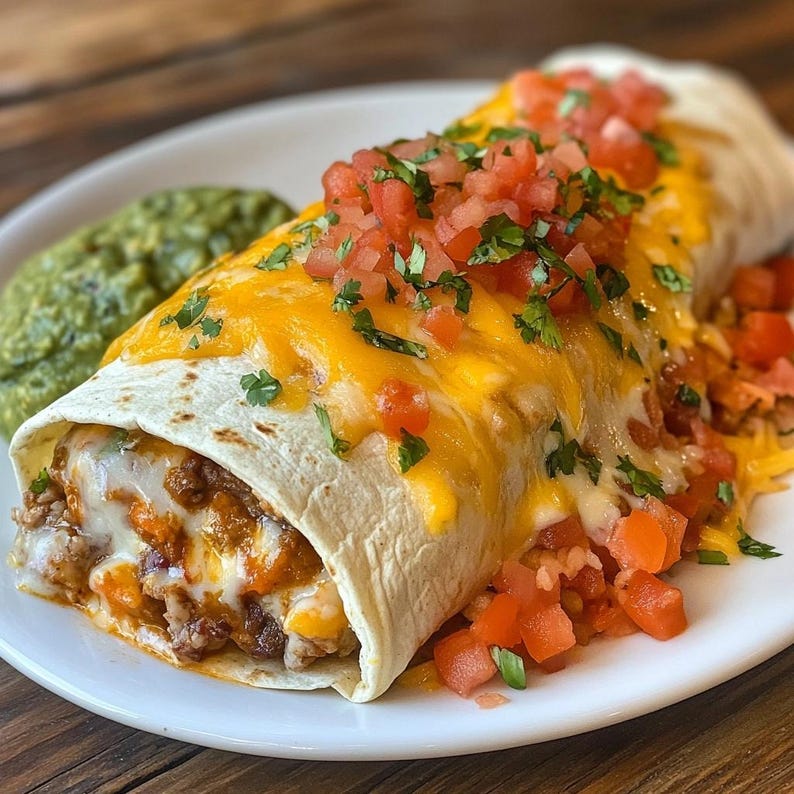 Best Recipe California Style Burrito- Instant Download - Etsy