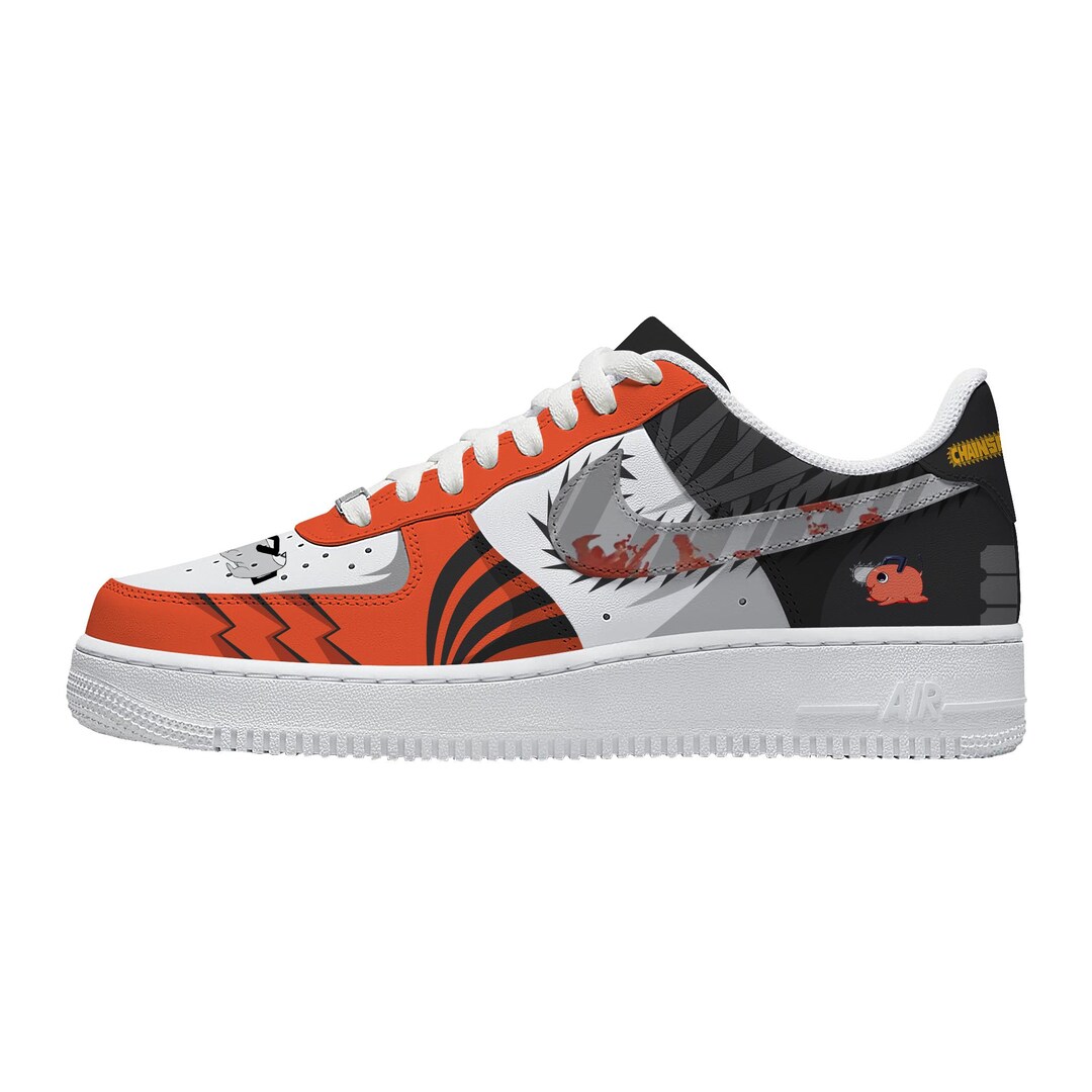 Custom Denji Chainsaw Man Sneakers, Custom Shoes, Sports Sneakers ...