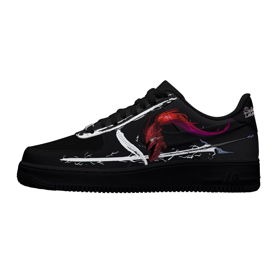 Custom Igris Sneakers, Solo Leveling Custom Shoes, Sports Sneakers ...