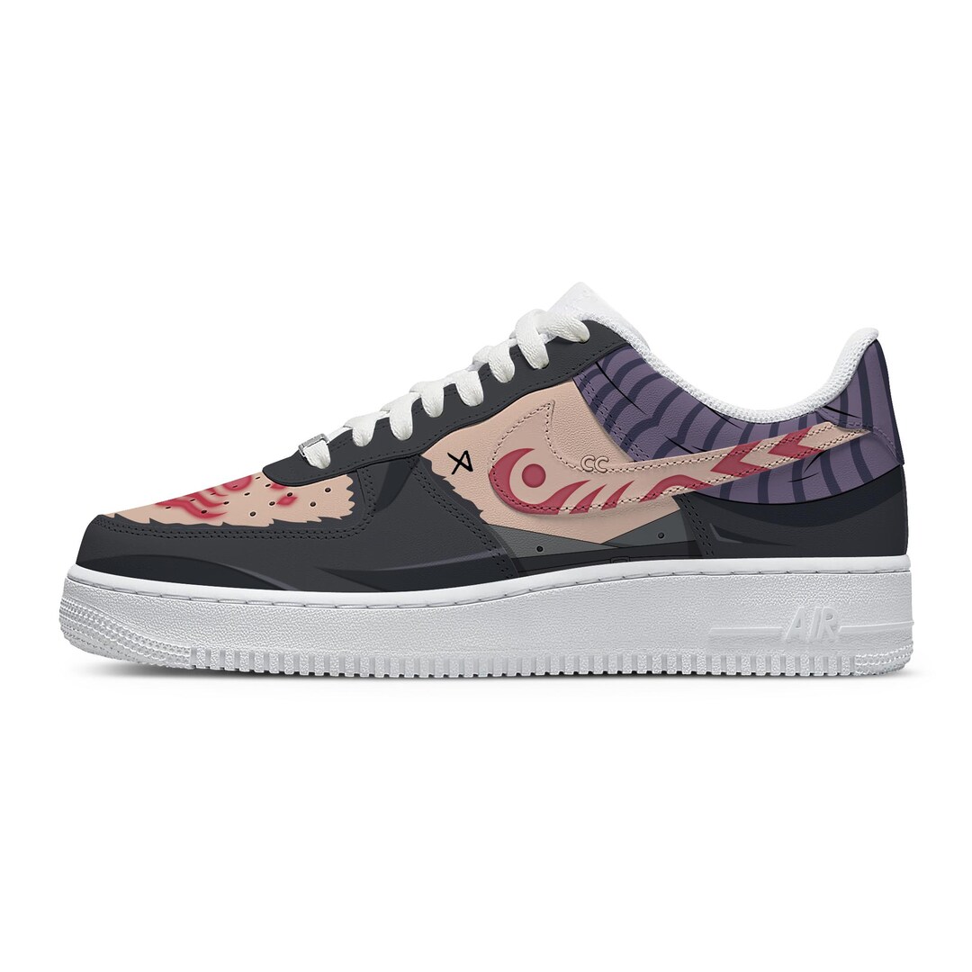 Custom Painted Naruto Sneakers, Custom Boruto Kawaki Shoes, Handmade ...
