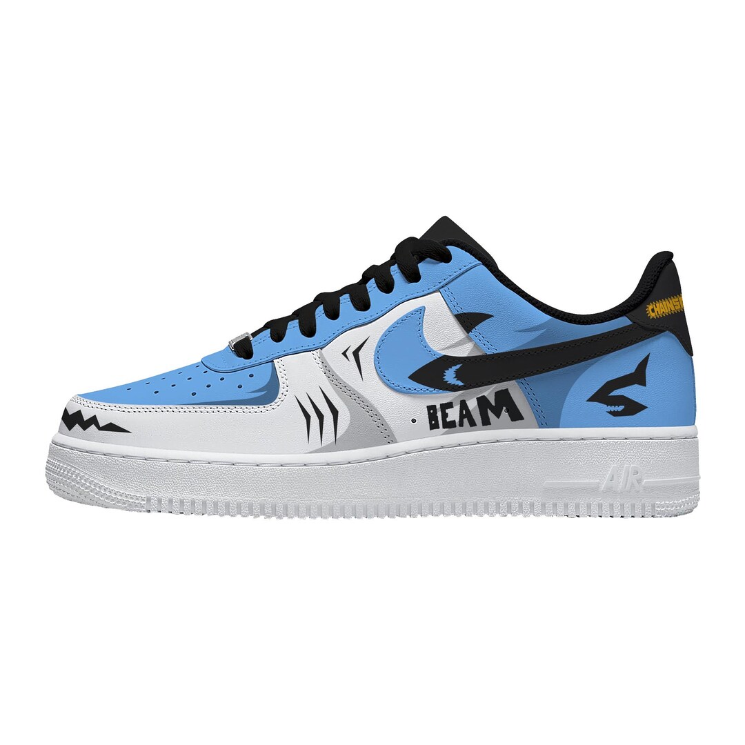 Custom Beam Shark Fiend Chainsaw Man Sneakers, Custom Shoes, Sports ...