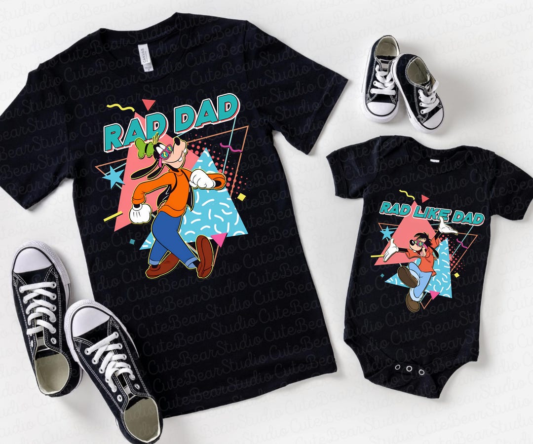 Disney Goofy and Max Goofy Png, Rad Dad and Rad Like Dad Png, Disney ...