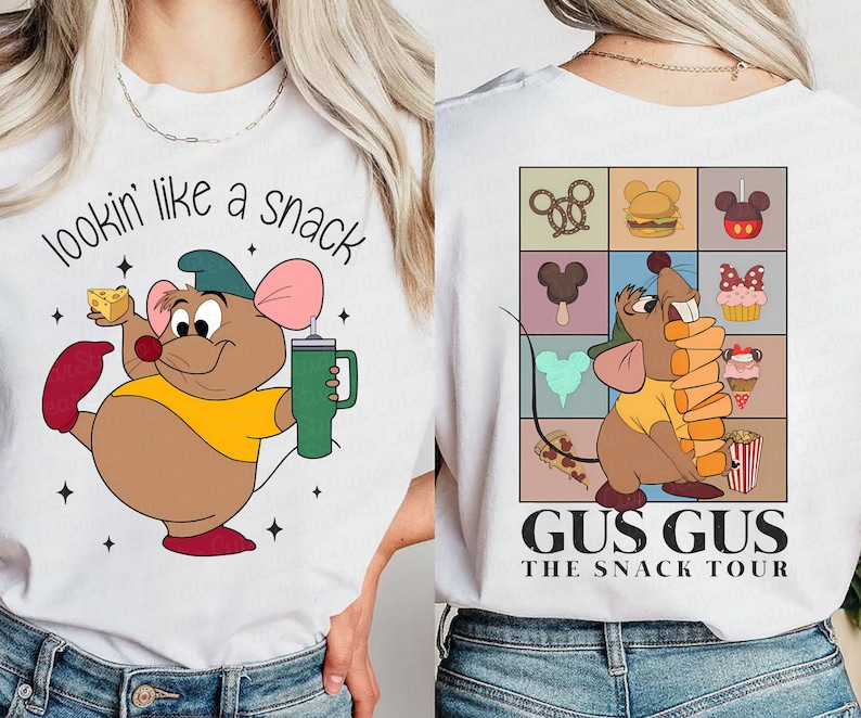 Gus Gus Mouse Png Svg, Lookin' Like A Snack Gus SVG, Gus Svg, Princess ...