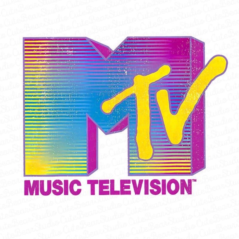 Mtv Sign Art - Etsy