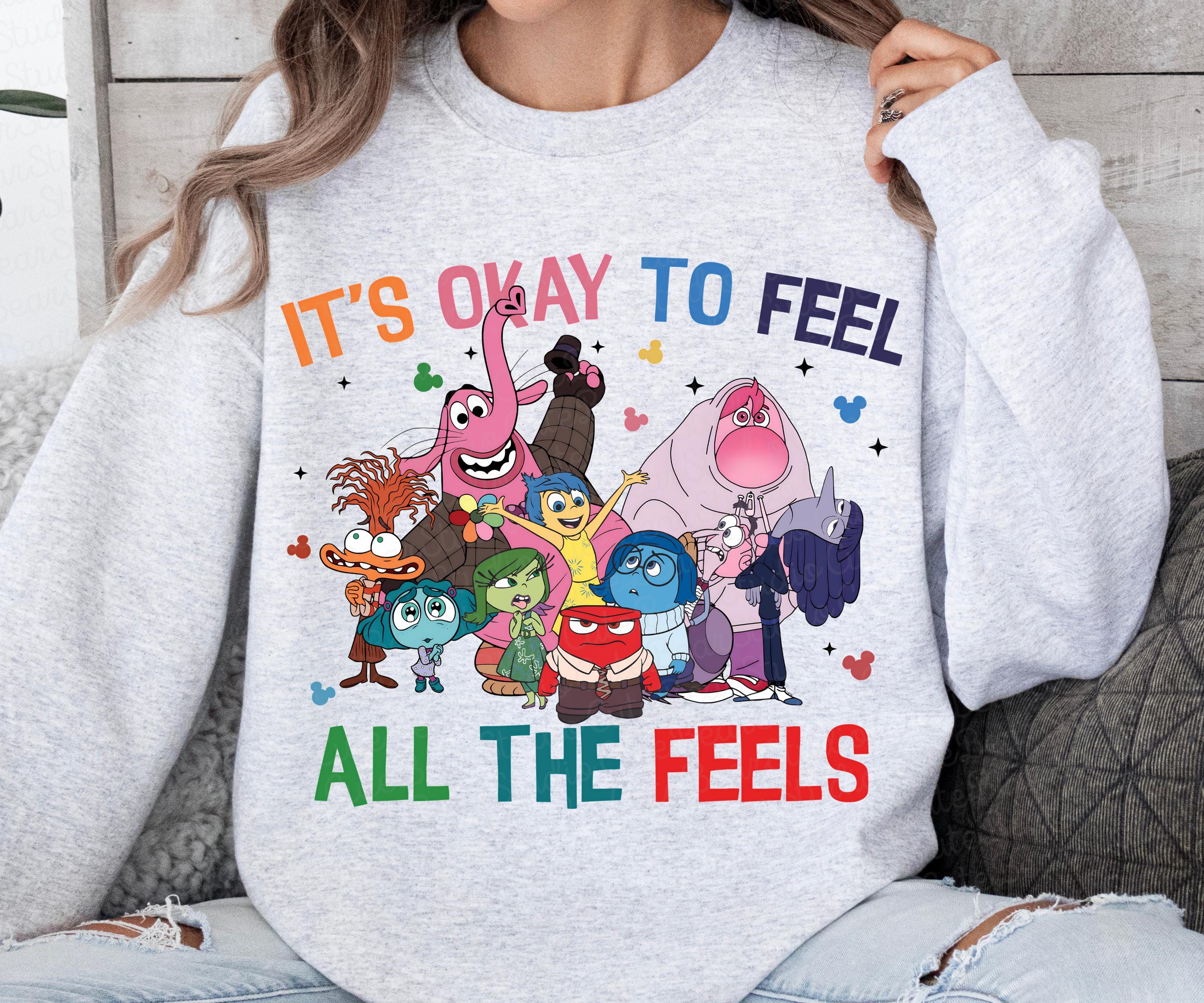 Today I Feel All the Feels Inside Out 2, Inside Out 2 Png, Inside Out ...