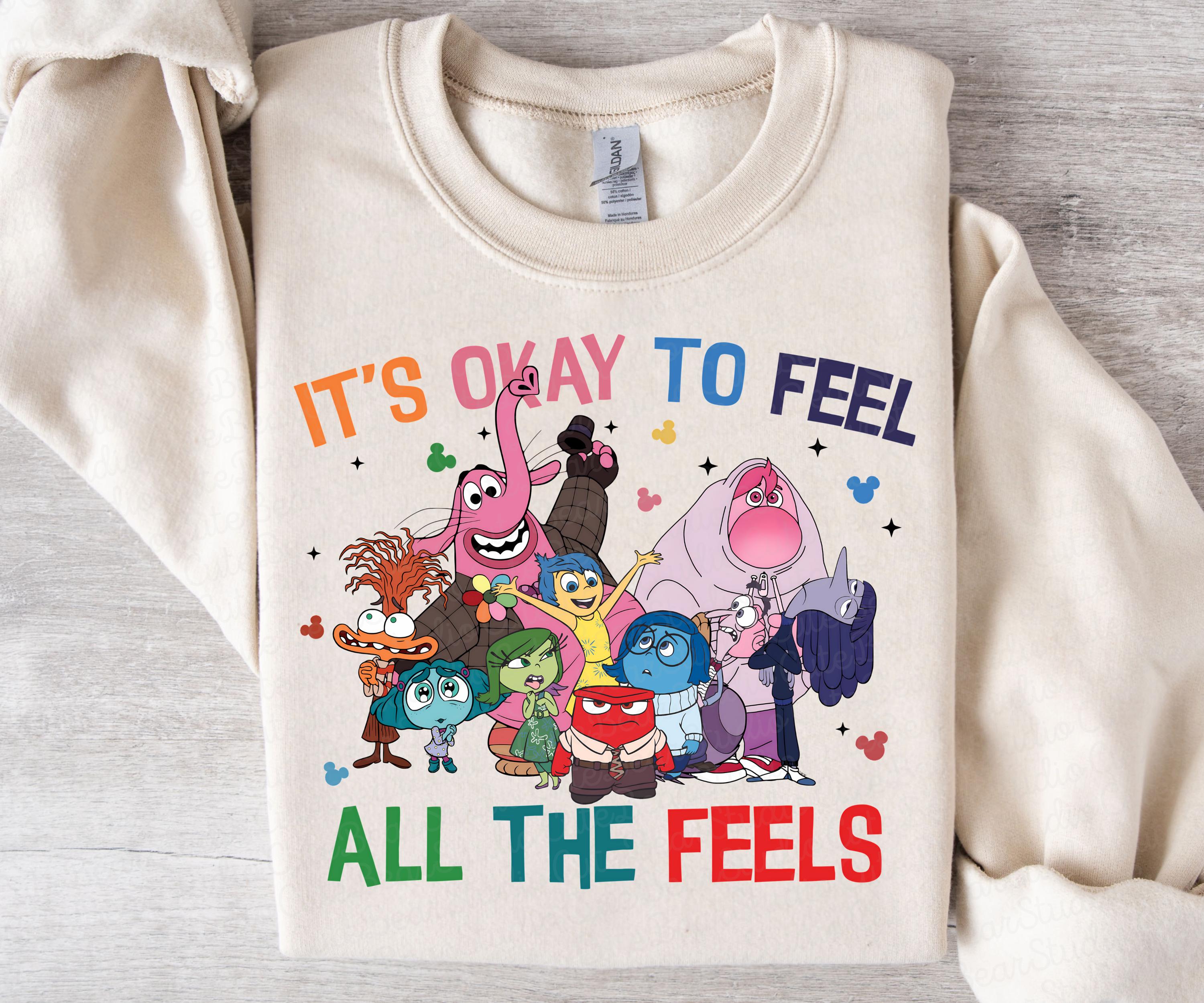 Today I Feel All the Feels Inside Out 2, Inside Out 2 Png, Inside Out ...