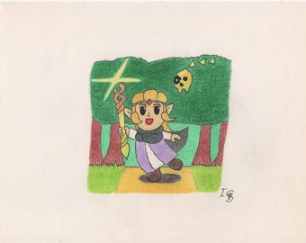 TRI ROD / Full Size the Legend of Zelda: Echoes of Wisdom (printing) - Etsy