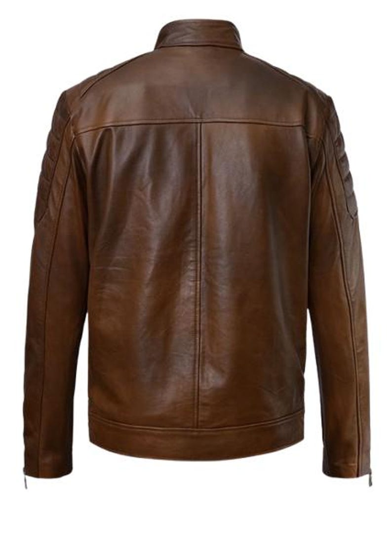 Frank Grillo Boss Level Leather Jacket Men's Celebrity Leather Jacket ...