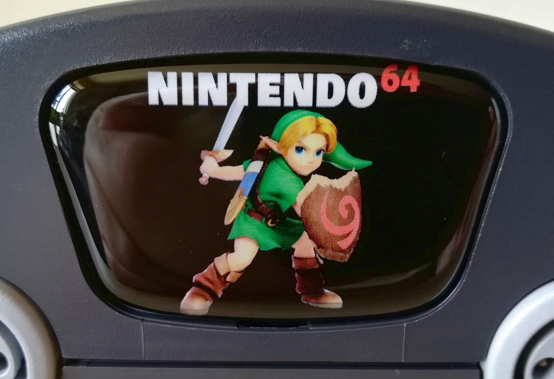Link Child (N64 Series) Logo, Faceplate | for Nintendo 64 Console - Etsy