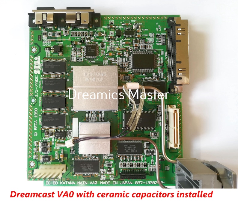 SEGA Dreamcast | SMD Ceramic Capacitor Replacement Kit | Universal ...