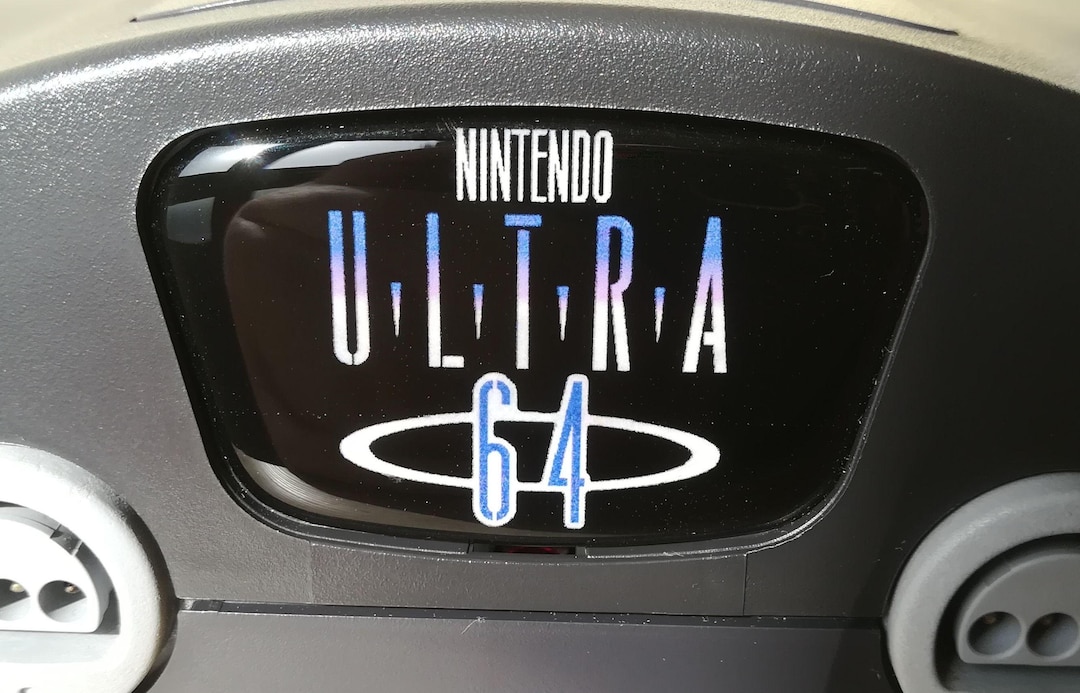 Purple Ultra 64 Logo, Faceplate | for Nintendo 64 Console - Etsy