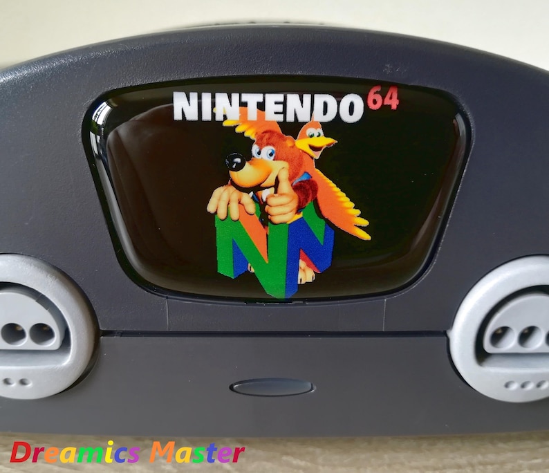 Banjo (N64 Series) Logo, Faceplate | for Nintendo 64 Console - Etsy