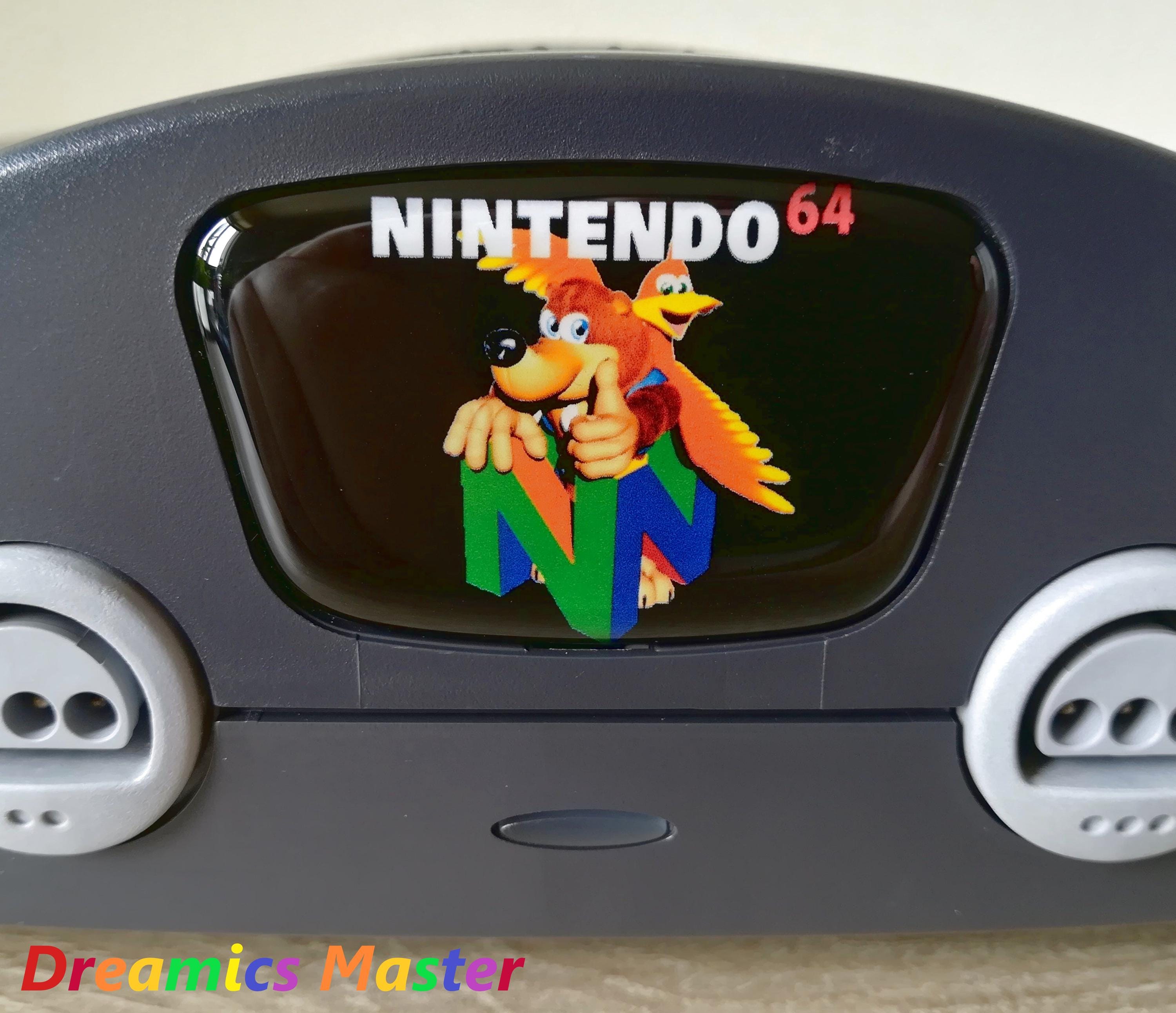 Banjo (N64 Series) Logo, Faceplate | for Nintendo 64 Console - Etsy