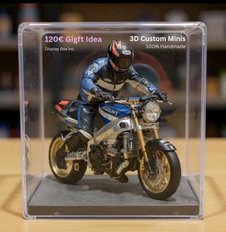 3D Printed Peronalised Miniatures From Your Photo - Etsy