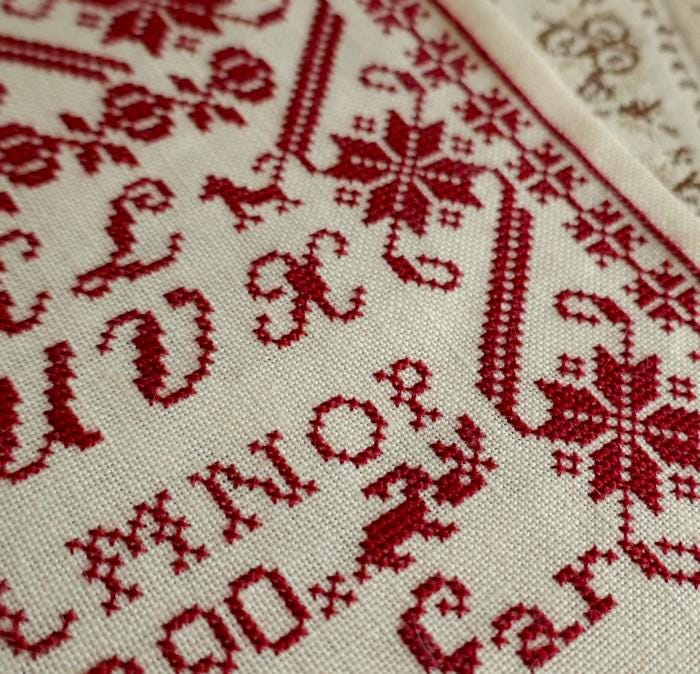 Josefa Gras Y Garcia 1901 – Reproduction of an Antique Sampler ...