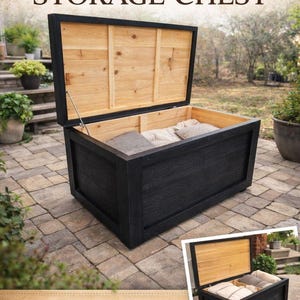 Handcrafted Cedar Chest: Rustic Farmhouse Wooden Storage Trunk - Etsy