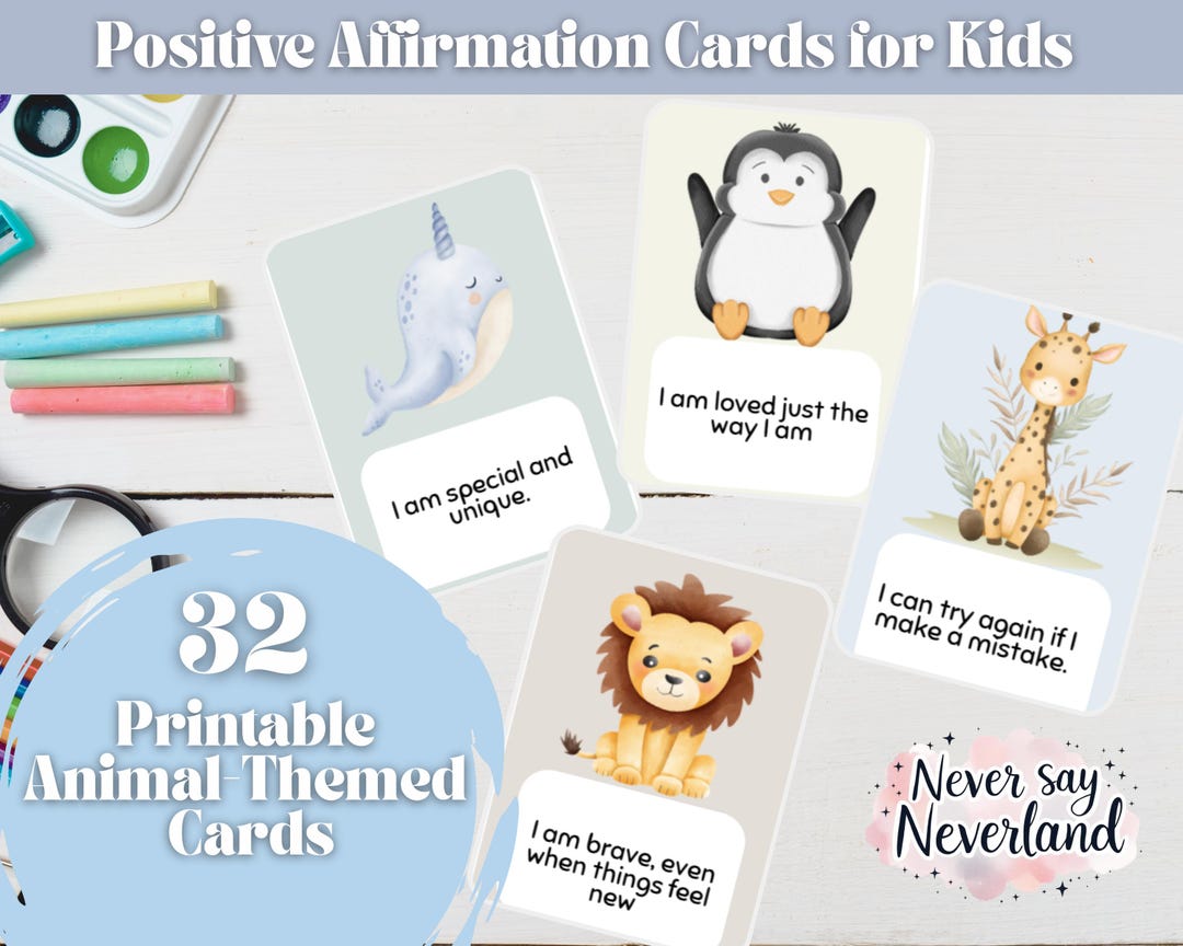 32 Growth Mindset Encouragement Cards for Kids: School and Home (pdf ...