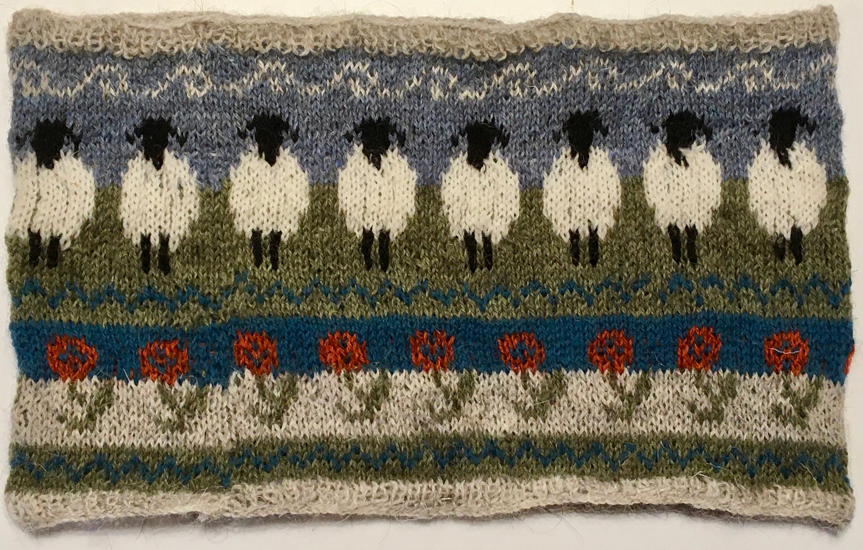 SHEEP Hat OR Snood Knitting Kit - Etsy