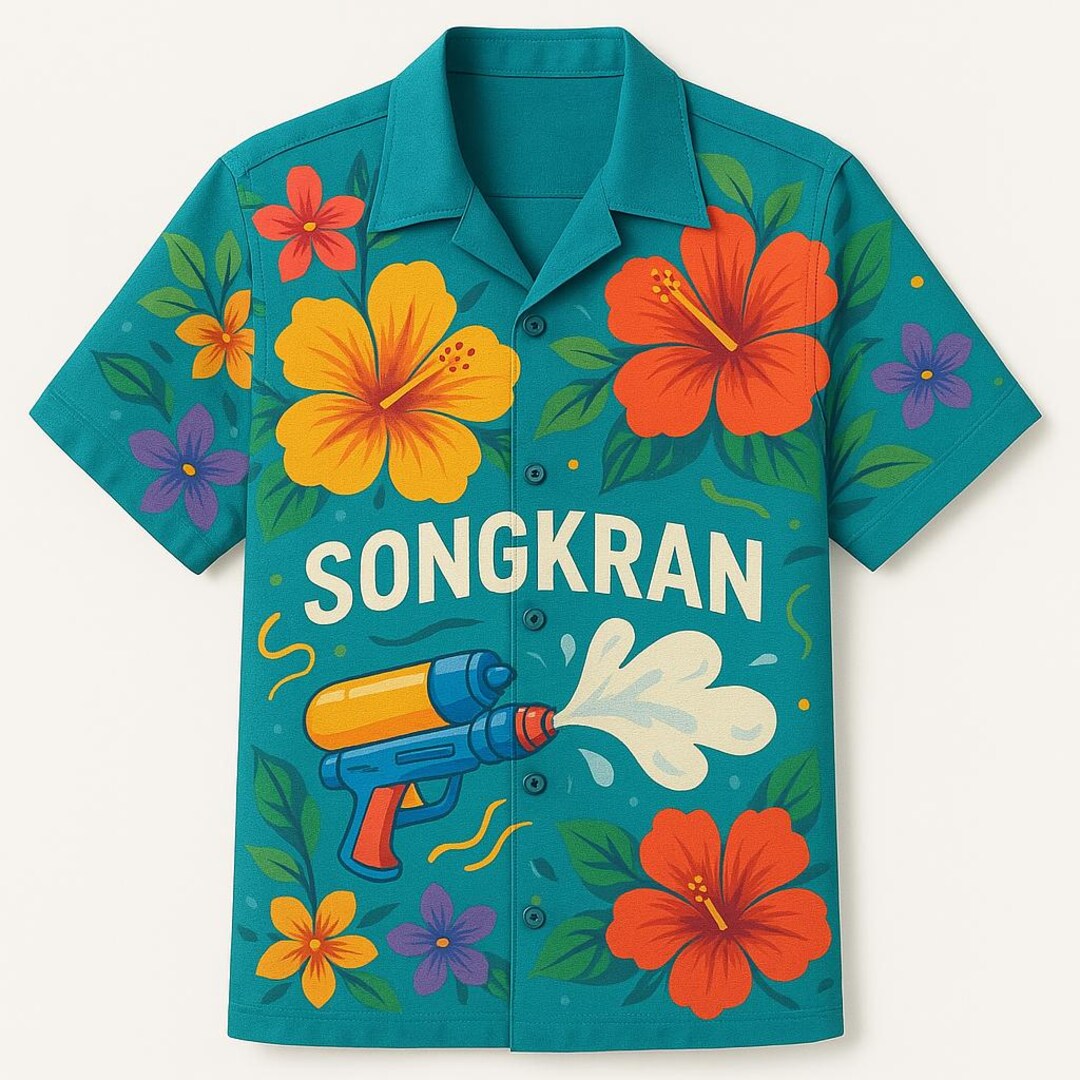 Songkran Shirt Design - Etsy