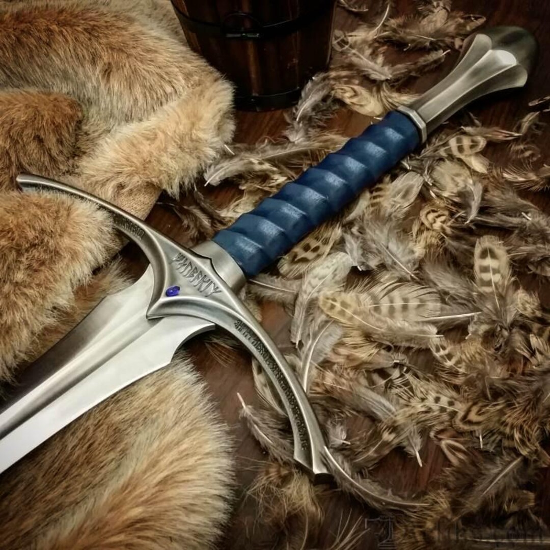 Hand-forged Elven Warrior Sword Replica | Stainless Steel Fantasy ...