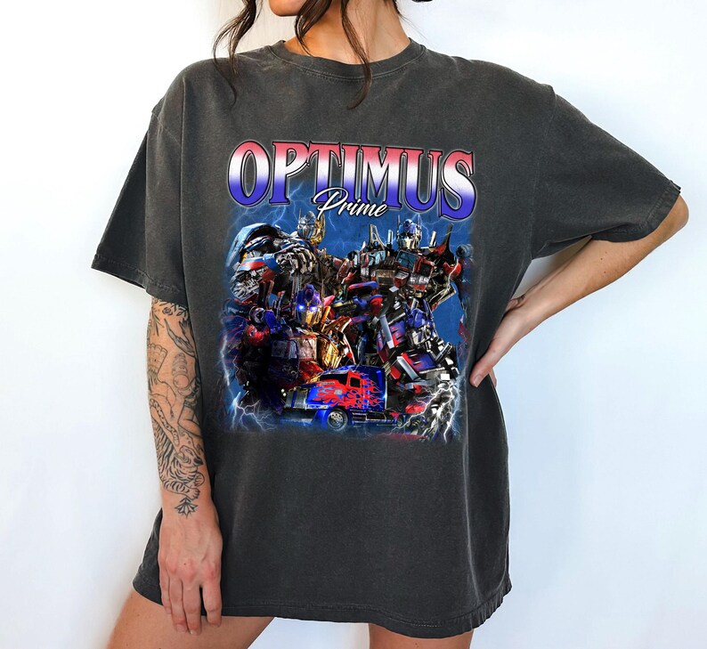 Retro Optimus Prime Shirt, Comfort Colors Shirt, Transformers Optimus ...