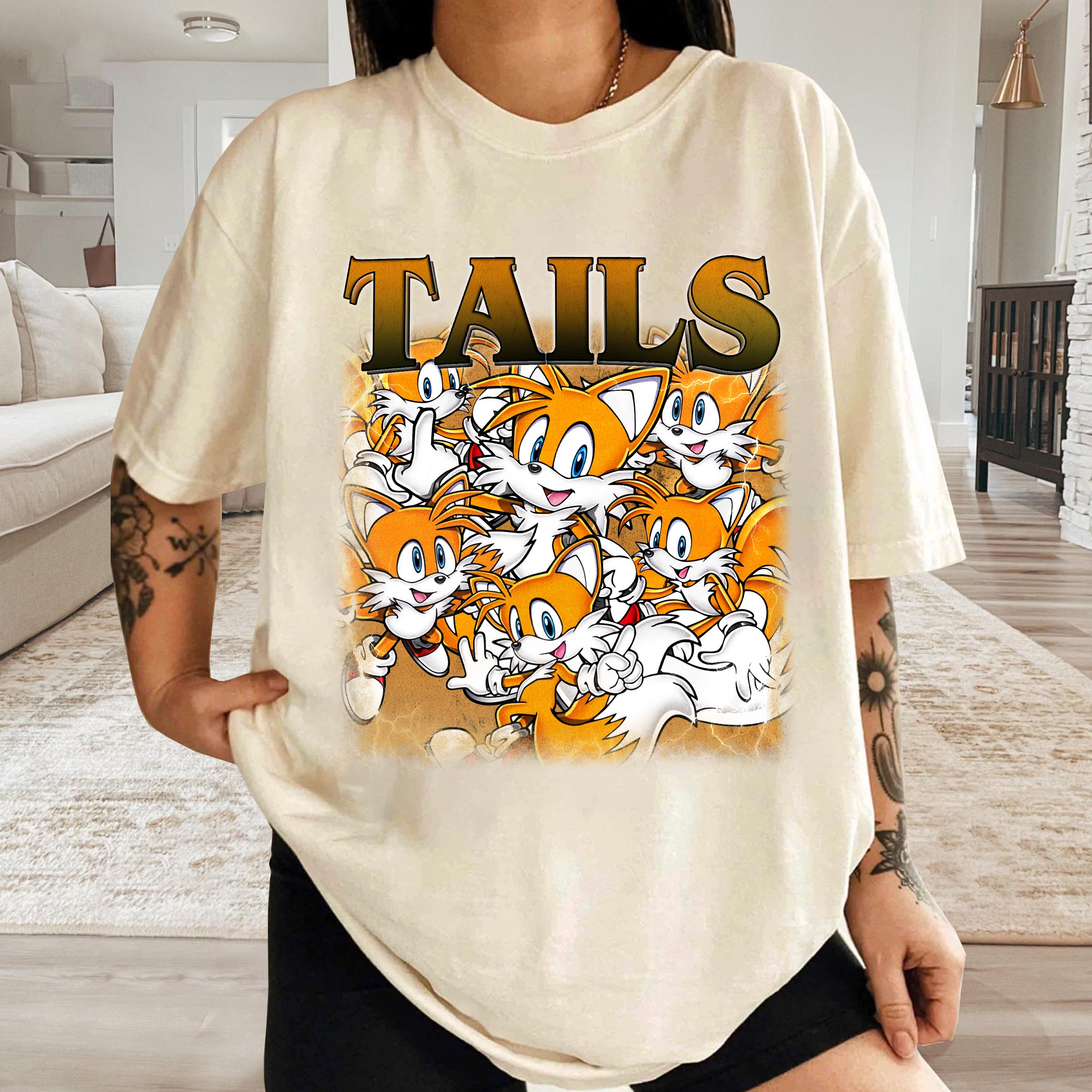 Limited Tails Sonic Shirt, Sonic the Hedgehog Retro Bootleg Shirt ...