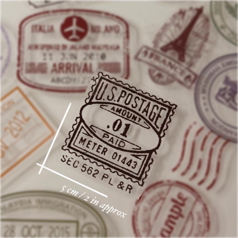 Passport Stamps Travel Themed Stickers Assorted Collection Decorative ...