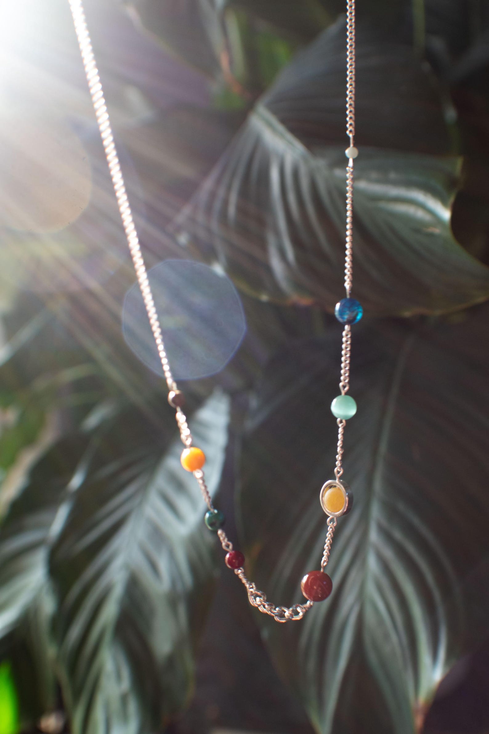 Planet Necklace | Simple Solar System Chain | Astronomy Inspired ...
