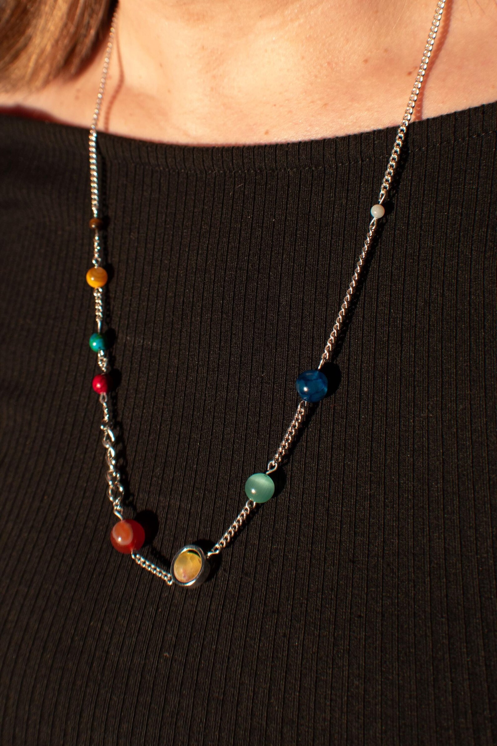 Planet Necklace | Simple Solar System Chain | Astronomy Inspired ...