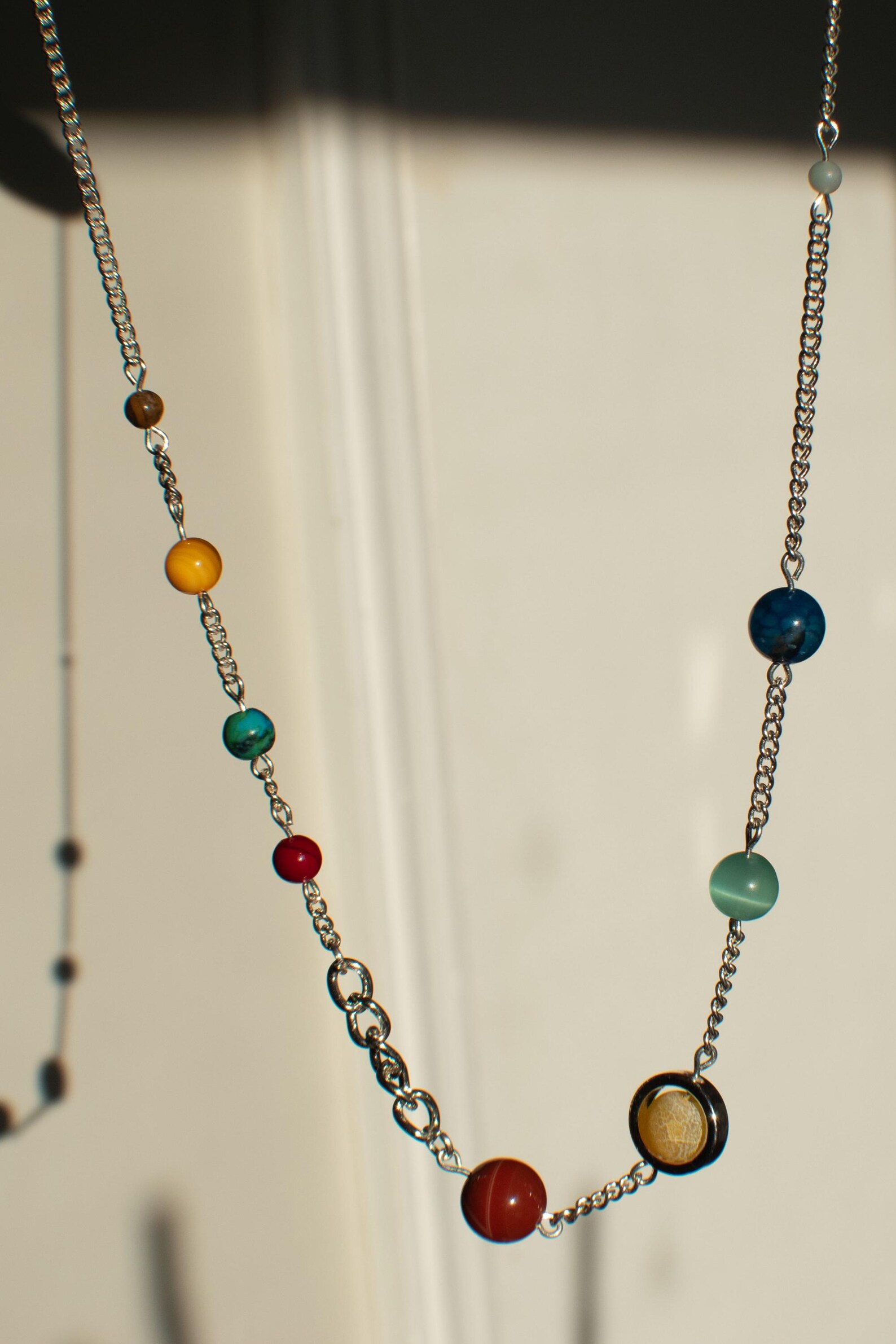 Planet Necklace | Simple Solar System Chain | Astronomy Inspired ...