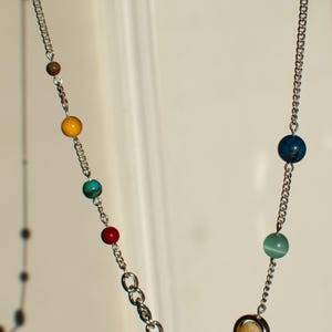 Planet Necklace | Simple Solar System Chain | Astronomy Inspired ...