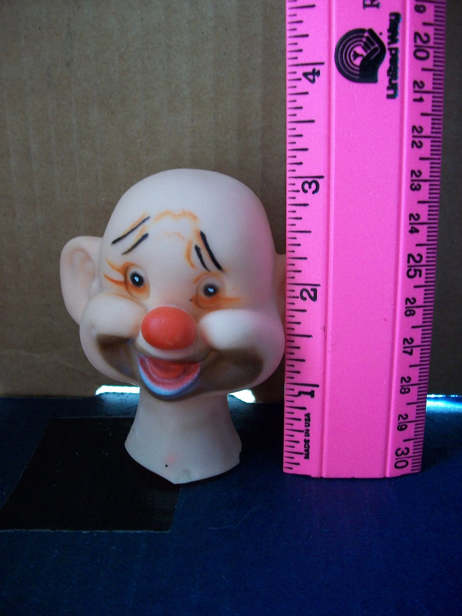 Vintage Goofy Hobo Clown Soft Plastic Head - Etsy