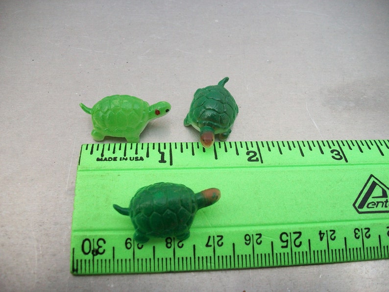 Six Packs Vintage Fibrecraft Miniature Turtles in Factory Box | Etsy