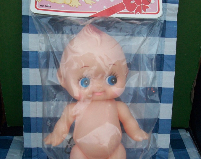 Vintage Packaged Redbox 8.25 Inch Plastic Vinyl Jointed Kewpie Cupid ...