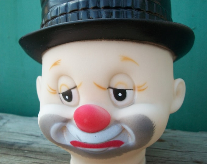 Large 6-inch Plastic Vinyl Hobo Doll Head With Hat - Etsy