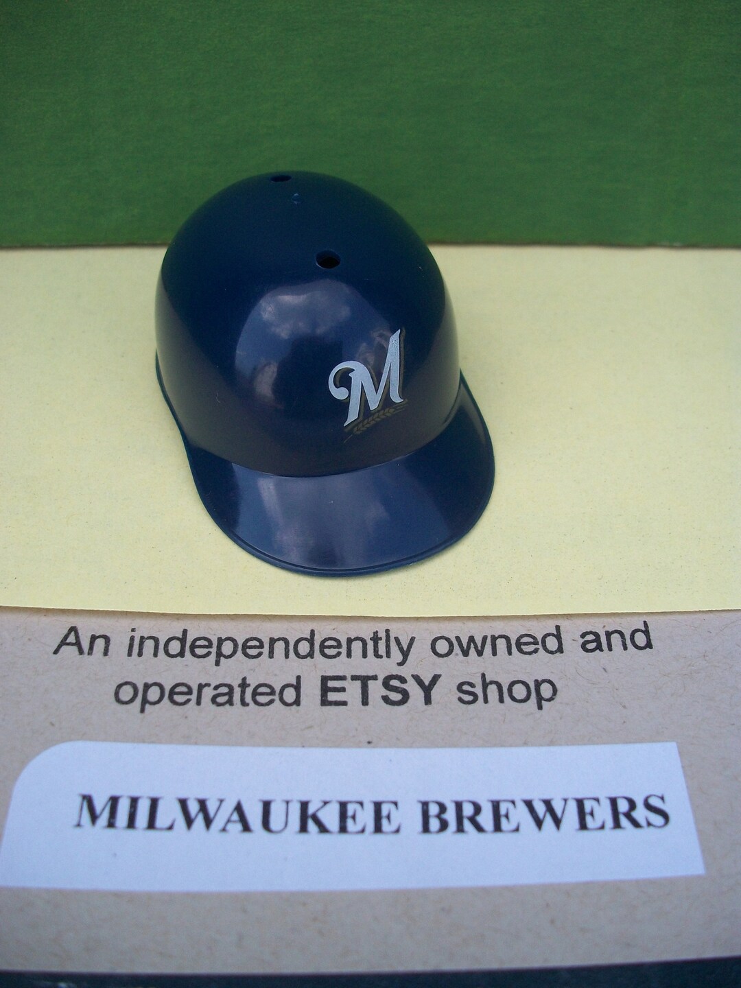 Miniature MLB Logo doll Cap milwaukee Brewers - Etsy