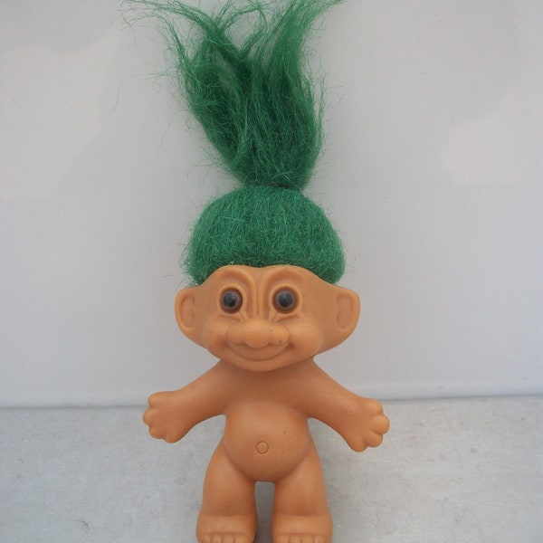Green Hair Troll - Etsy